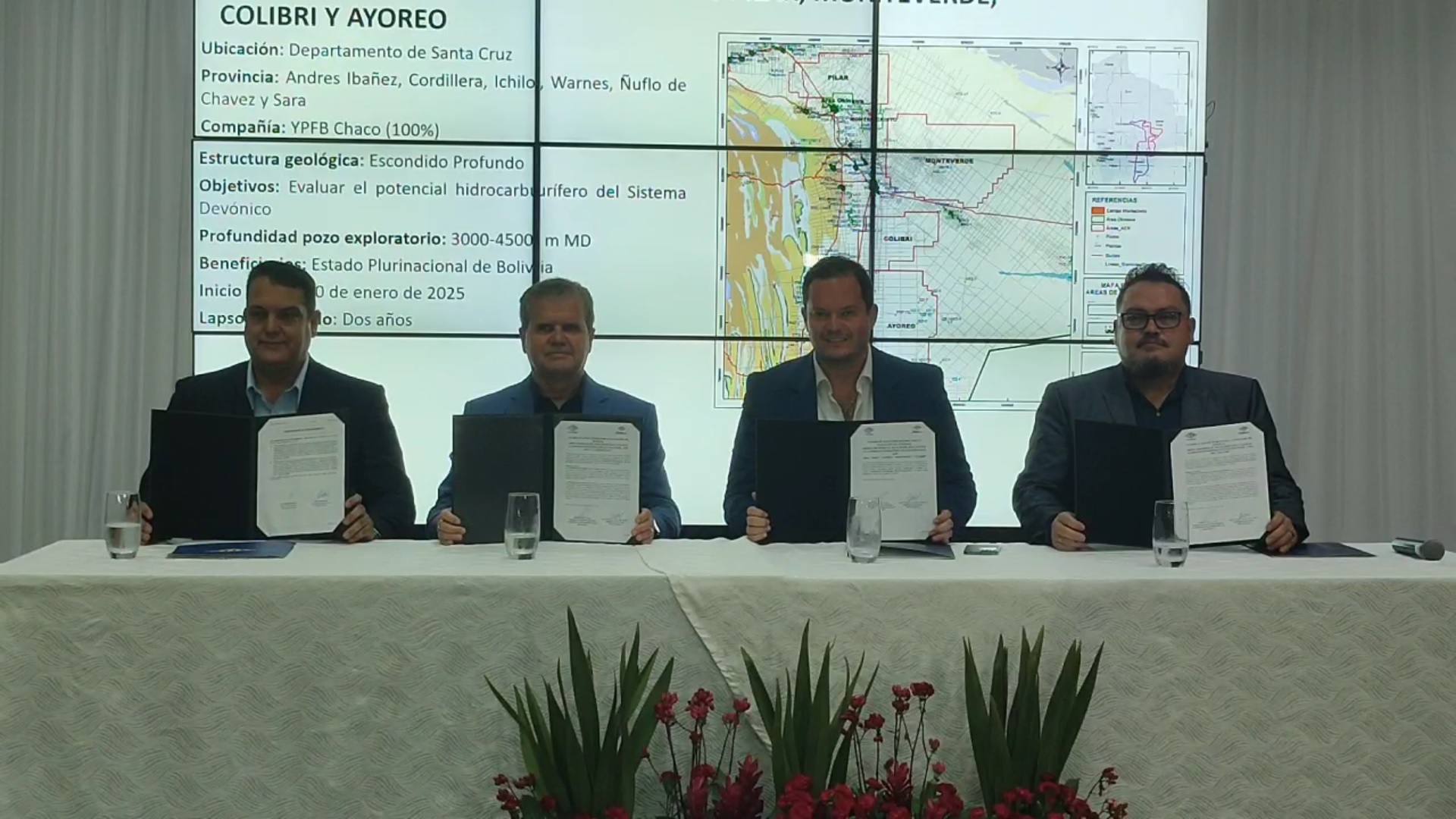 YPFB firma acuerdos para evaluar el potencial hidrocarburífero en siete áreas - La Razón