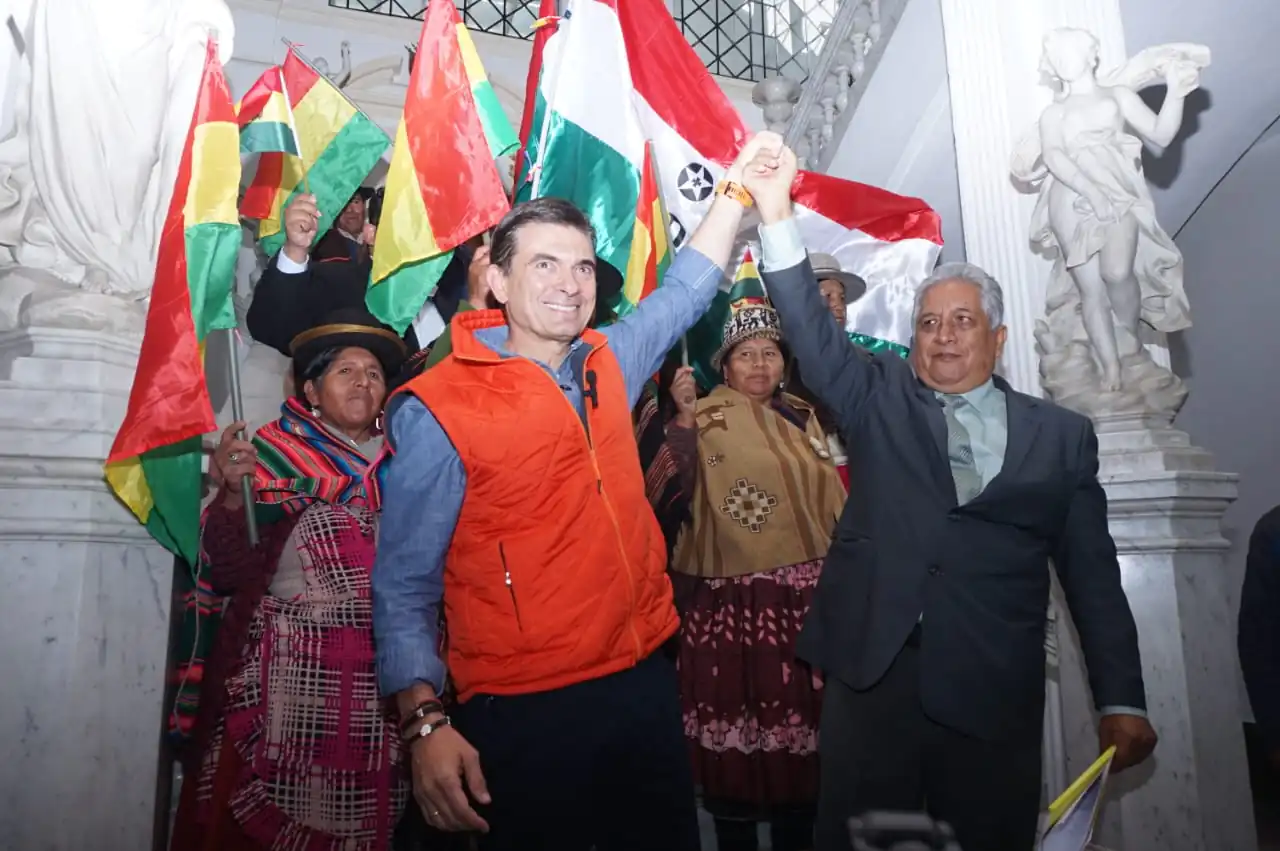 Rodrigo Paz afirma que confió en ‘la palabra’ del presidente del PDC