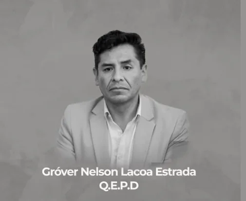 Fallece el viceministro Grover Lacoa, a los 47 años de edad