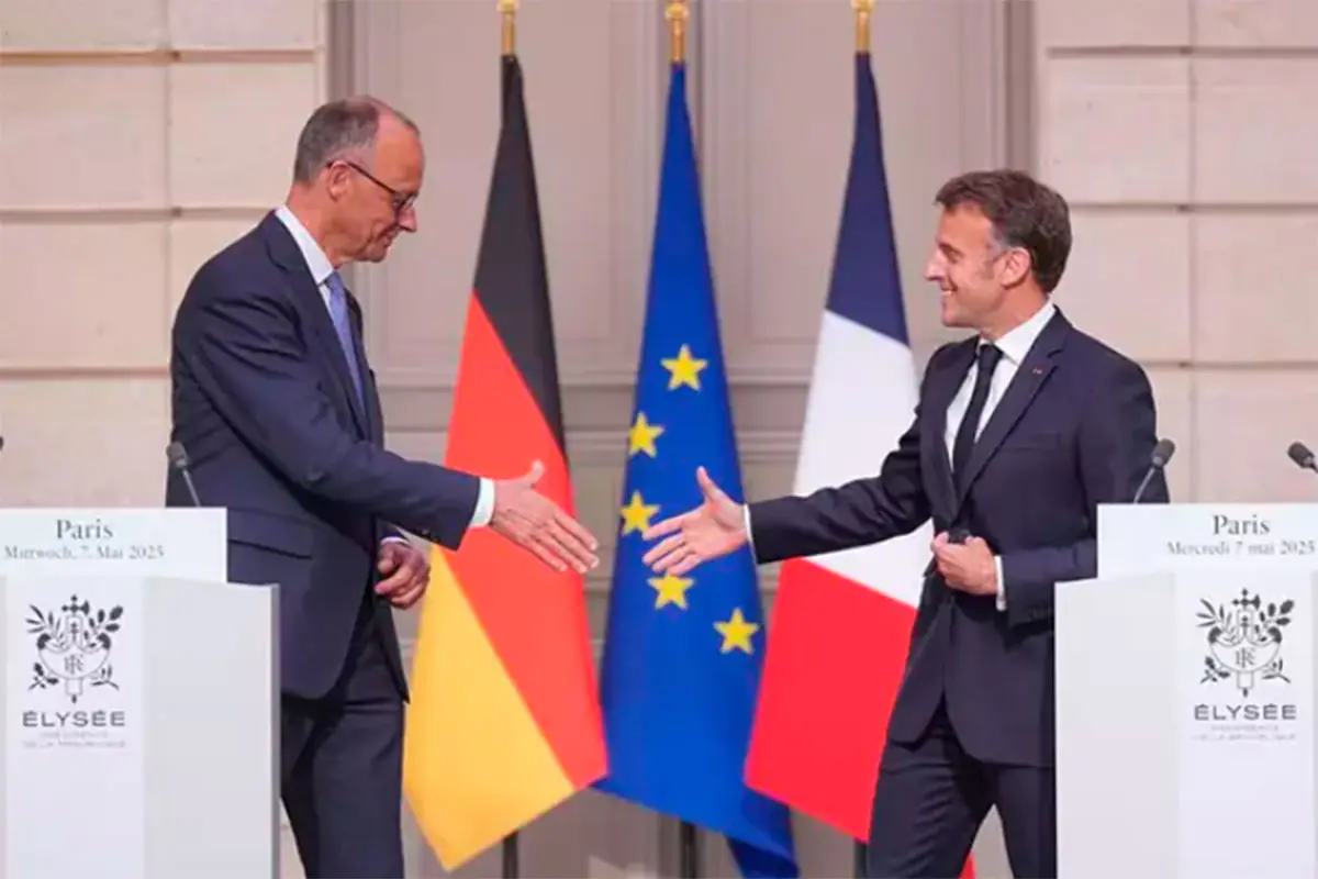 Macron y Merz estrechan lazos con nuevo consejo franco-alemán - La Razón