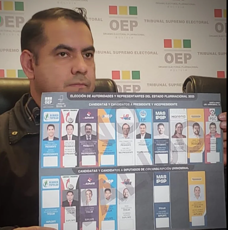 Listas las papeletas electorales para las elecciones generales - La Razón