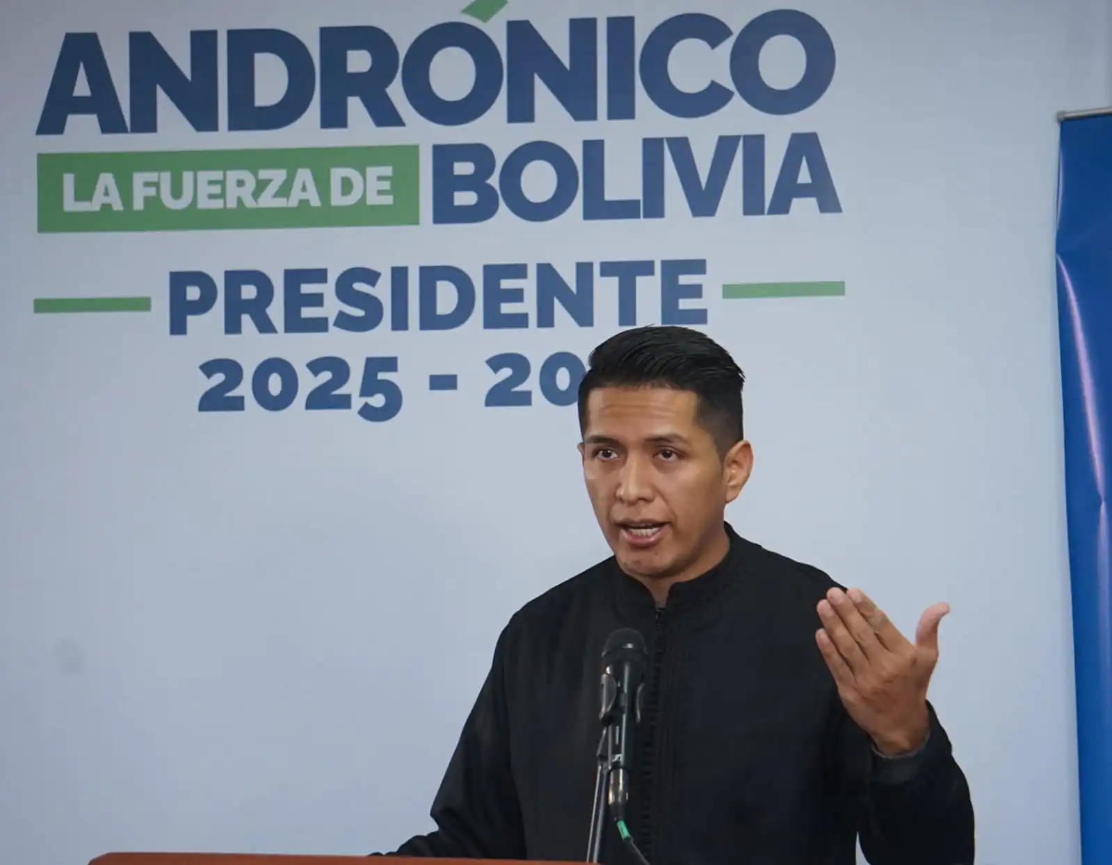 Andrónico penetra bastión evista pese a advertencias - La Razón