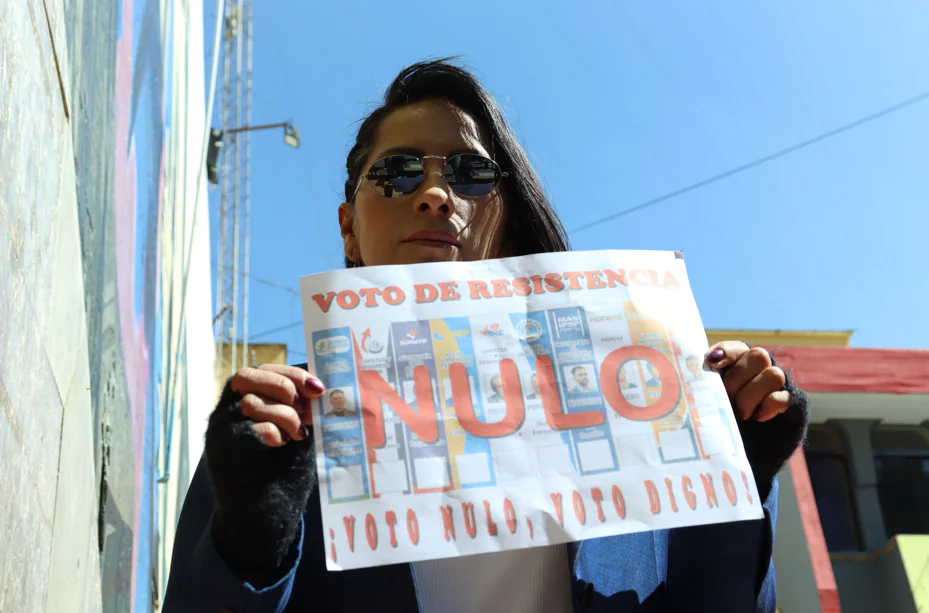 Voto nulo logra un histórico 19,87% en las elecciones 2025