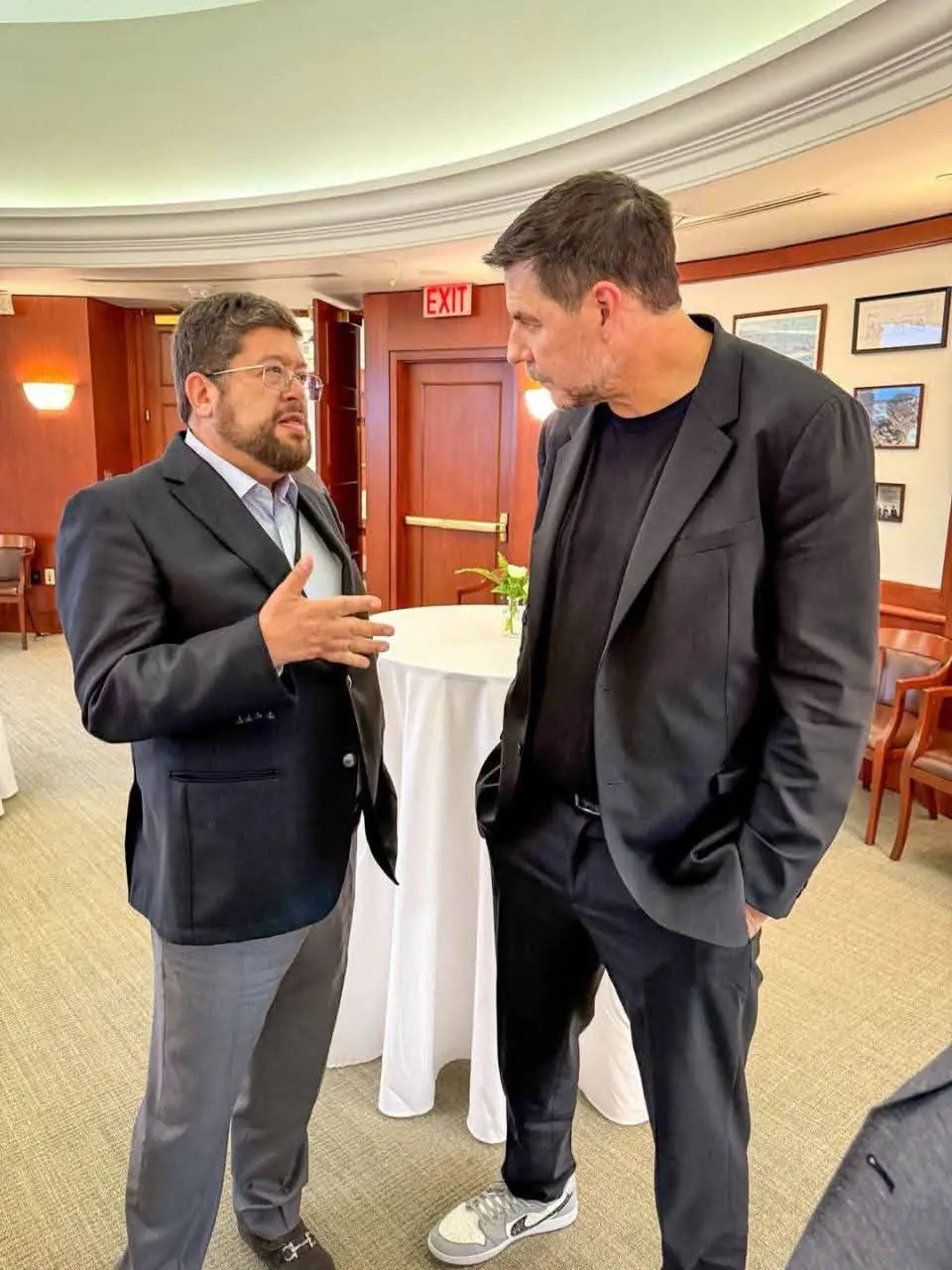 Doria Medina acepta de Claure ‘su apoyo incondicional’