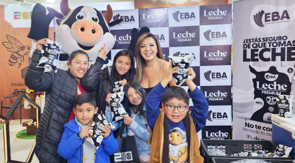 Nueva leche ‘Premium’ de EBA llega al mercado a Bs 8,50 el litro