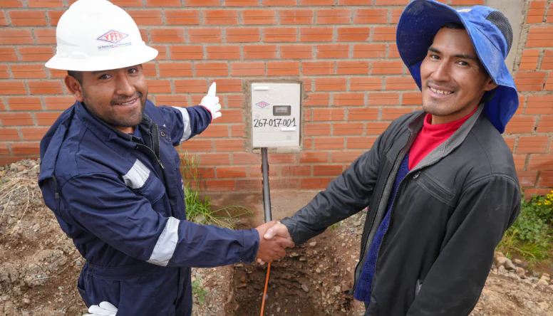 YPFB proyecta 20.000 nuevas conexiones de gas en La Paz