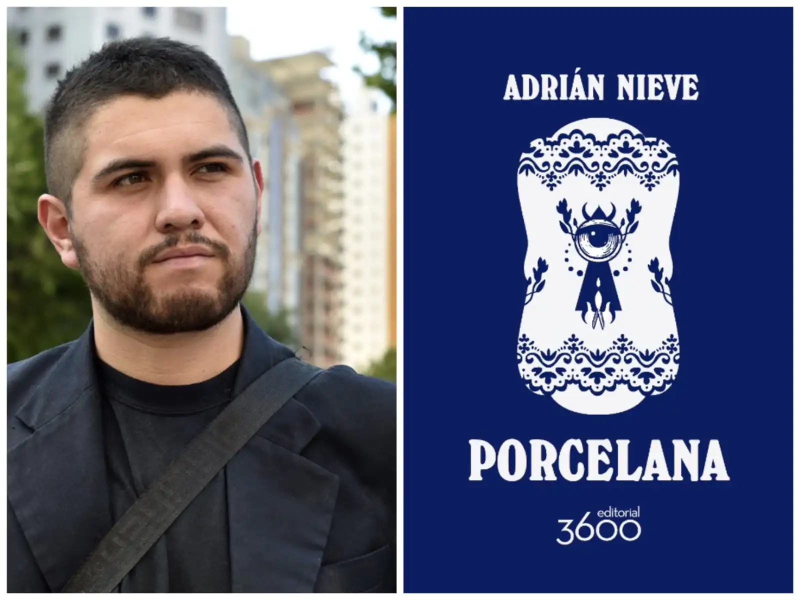 Adrián Nieve llega a la FIL con su nueva propuesta: ‘Porcelana’