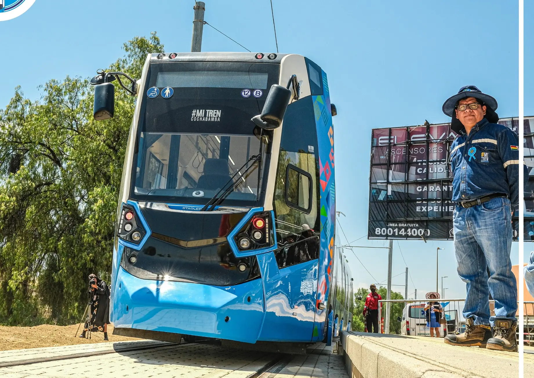 La Línea Amarilla del Tren Metropolitano realiza su primer viaje
