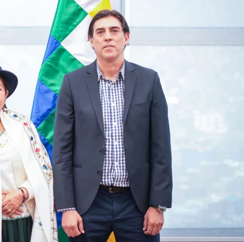 El empresario tarijeño Mauricio Zamora es el titular de Obras Públicas - La Razón